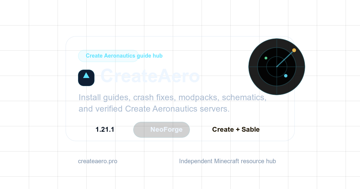 Create Aeronautics Mod Guide for Minecraft 1.21.1 — Install, Servers ...